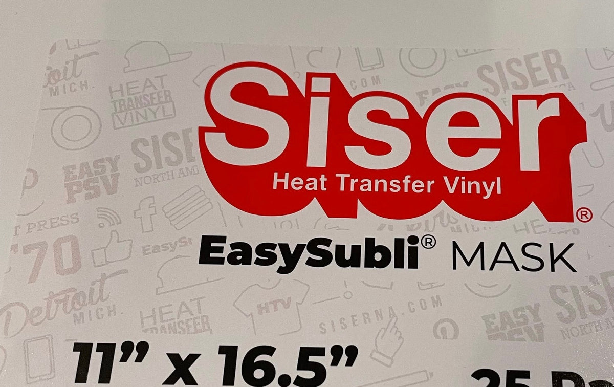 Siser EasySubli Mask Transfer 11x16.5– Just Vinyl and Crafts